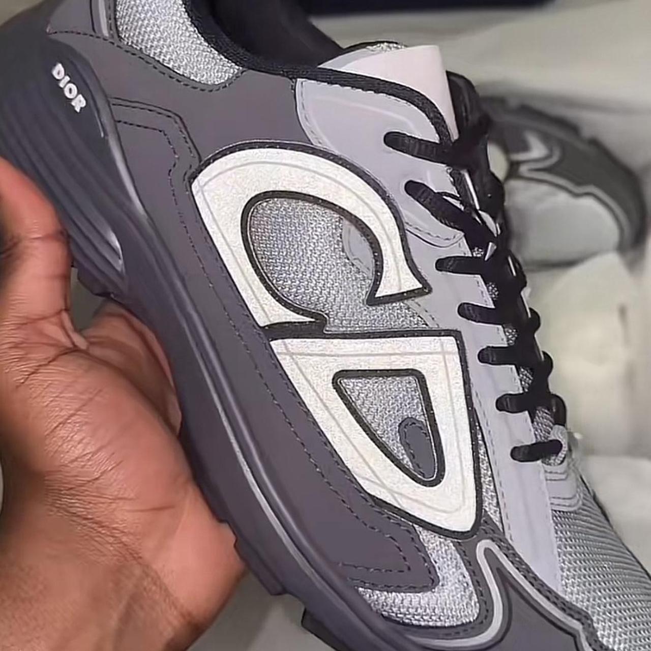 Dior B30 Anthracite Grey Comes with Box and... - Depop