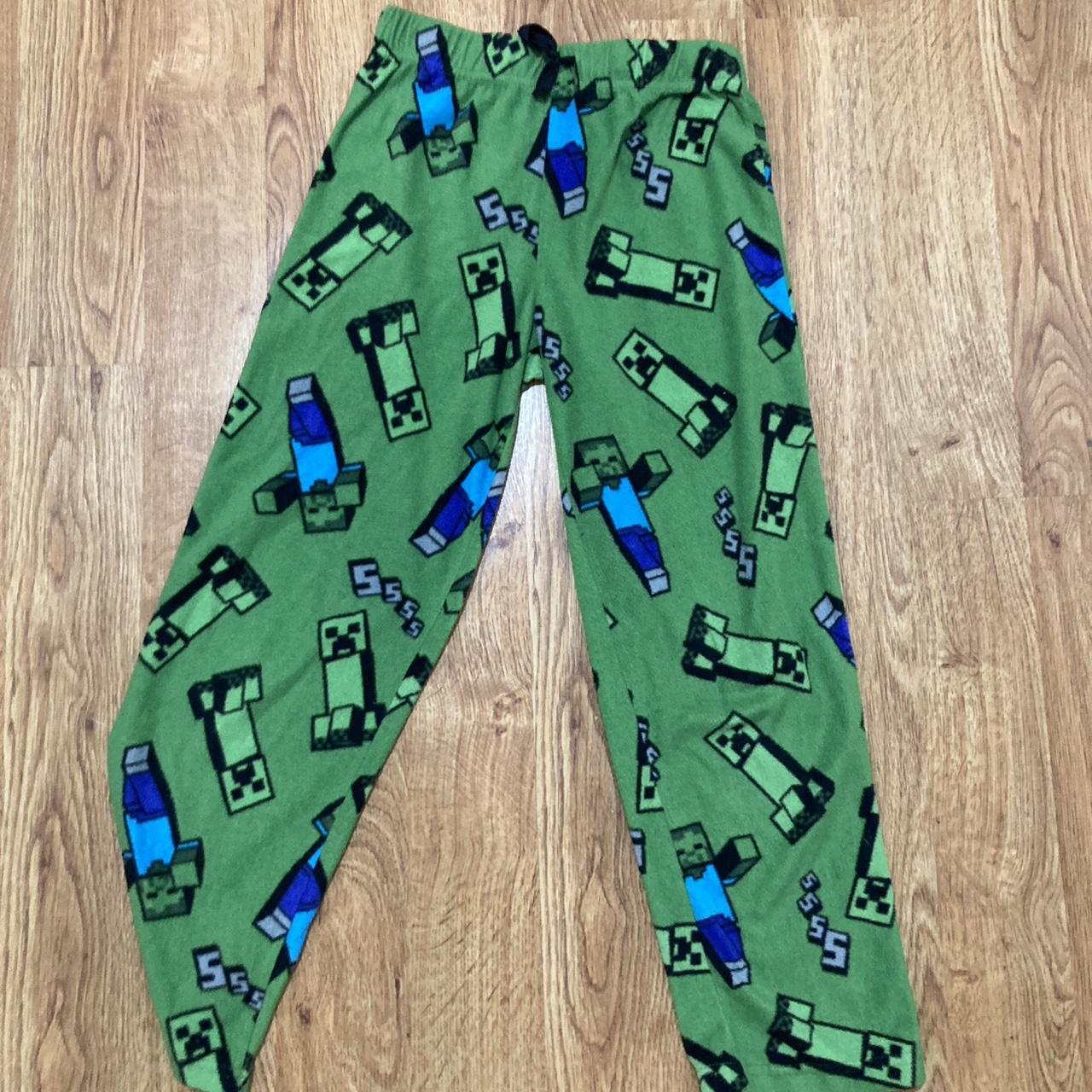 Minecraft pajama pants - Depop