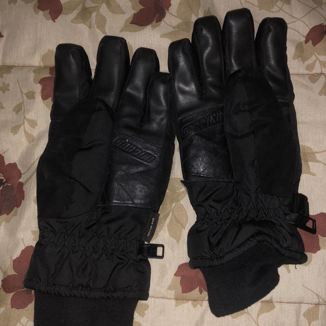 Thick black winter gloves Gore-Tex Great condition... - Depop