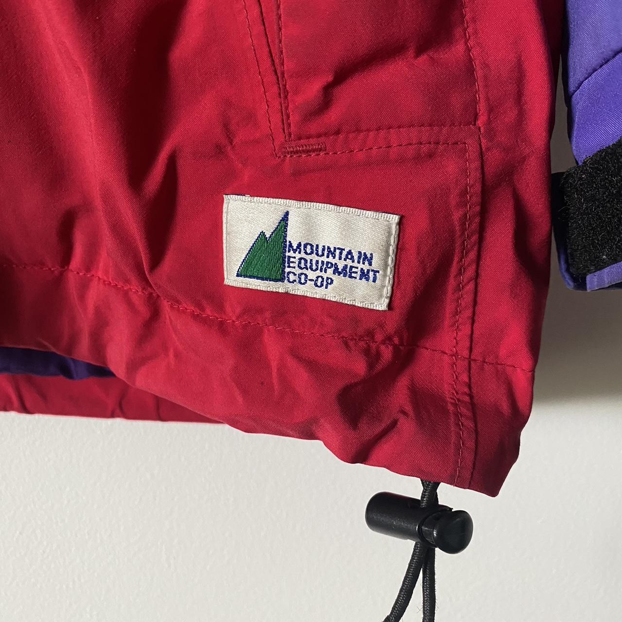 Red and purple MEC Mountain Equipment Co-op light... - Depop