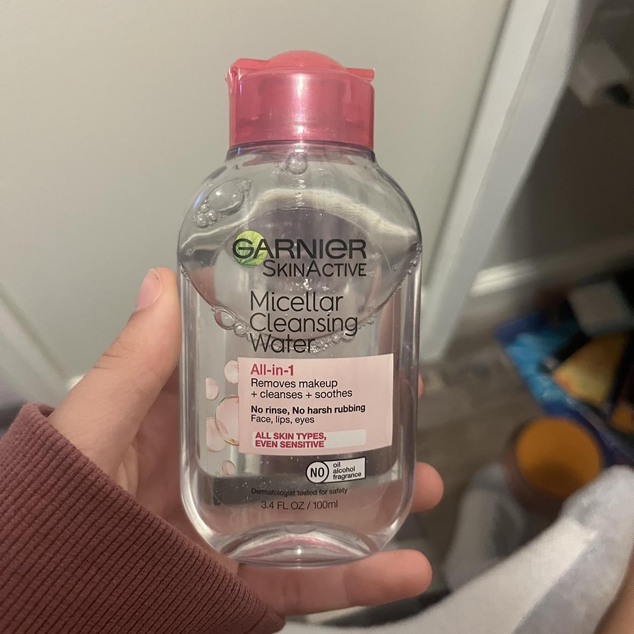 Garnier mini micellar cleanser makeup remover Never... - Depop
