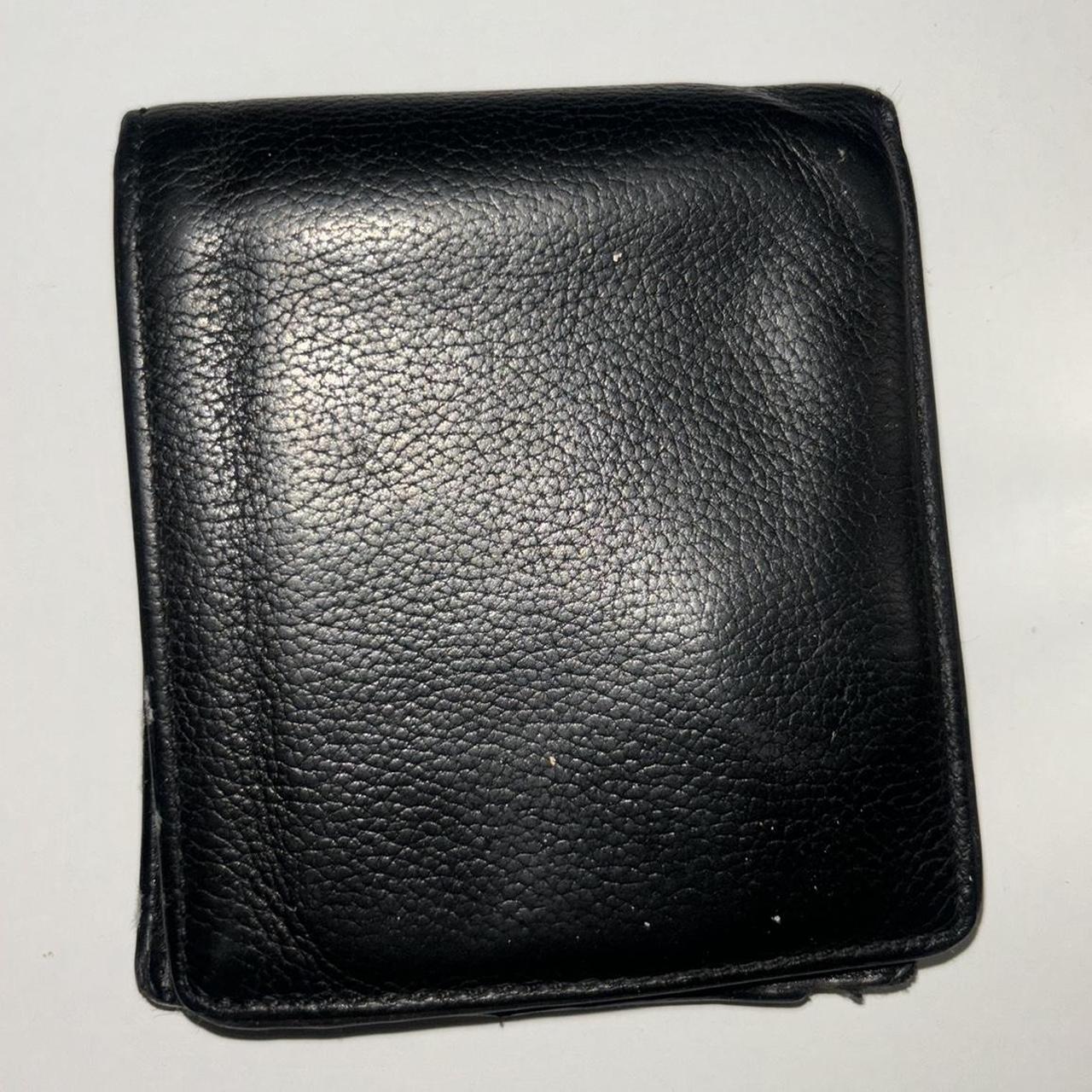 Coach Black Buffalo leather Men’s bifold wallet... - Depop