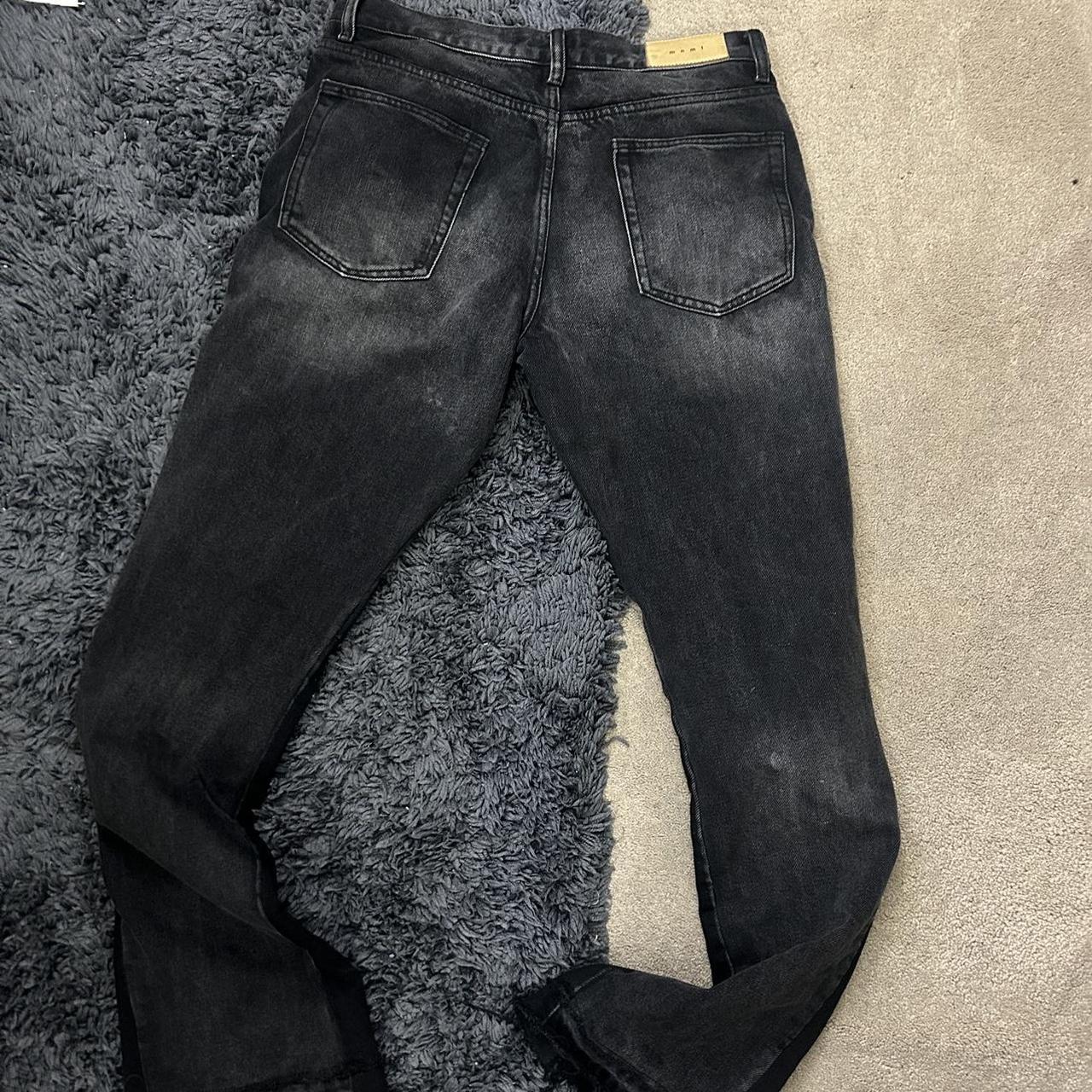 Mnml flared jeans barely worn size 31 - Depop