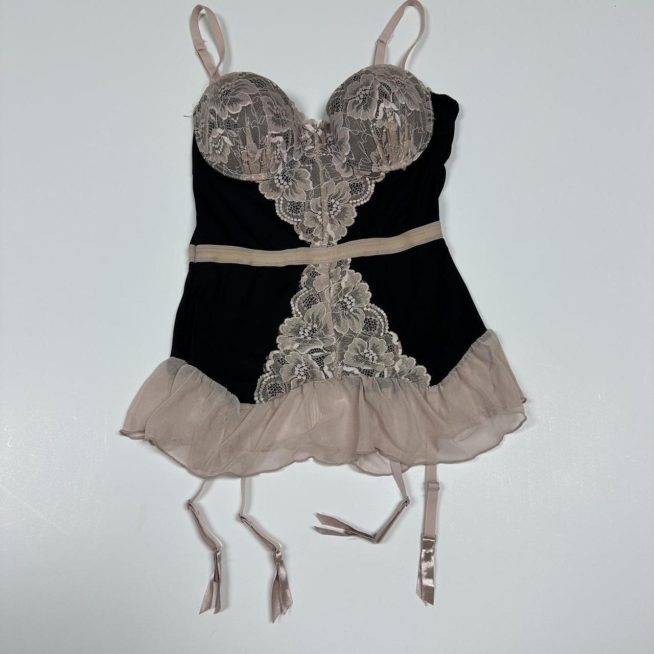 lingerie top adjustable straps, they can also be... - Depop