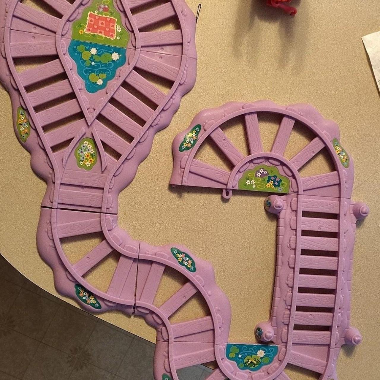 #mlp my little pony Pink and purple train track... | Depop