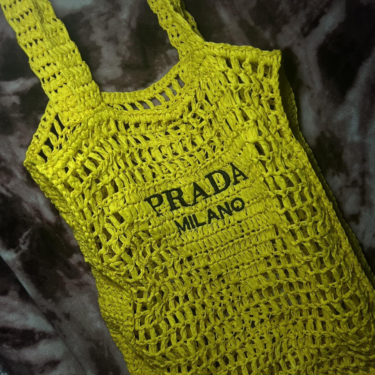 Prada beach tote - Depop