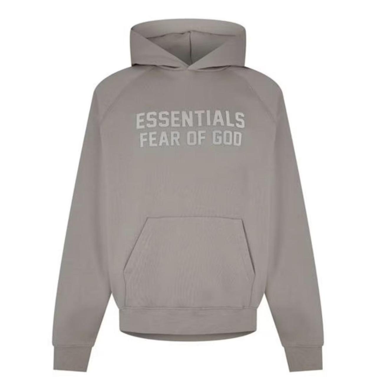 Essentials fear of god jumper.... - Depop