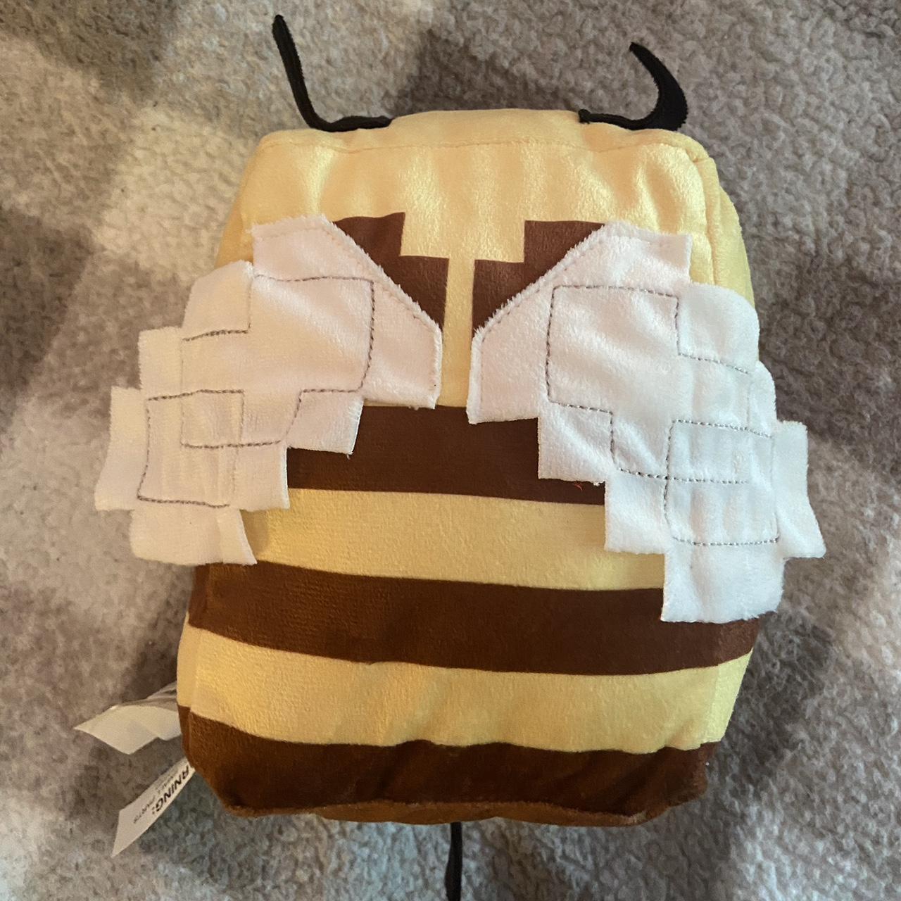 Cute Minecraft bee plush! - Depop
