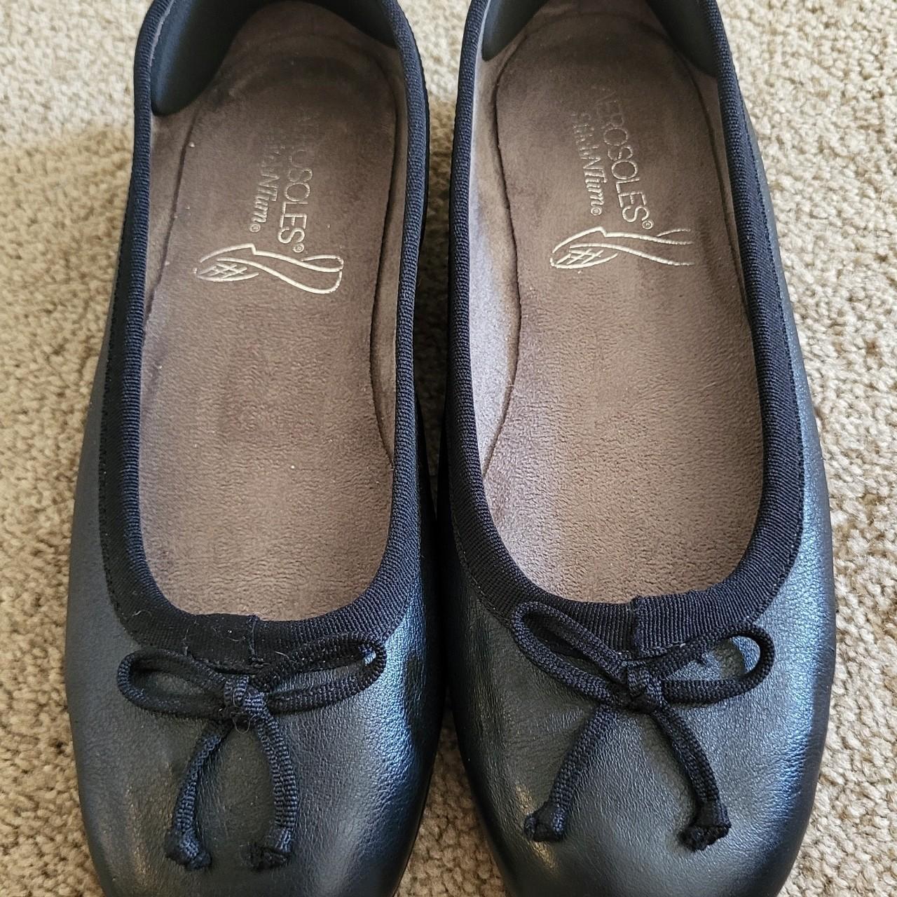 Aerosole Flats Black Aerosole Flats Size 8 Good Depop