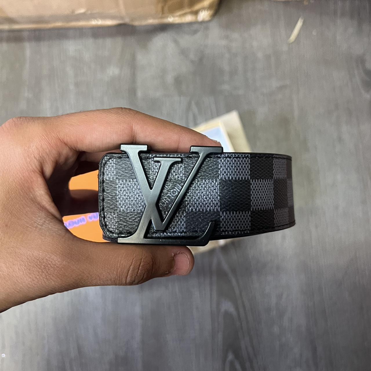LV Black & Gray Checkers (SIZE 34/36) - Depop