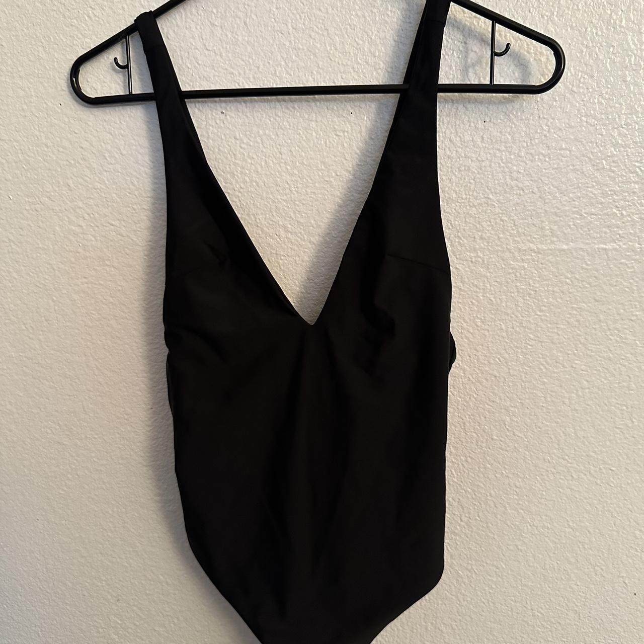 Tiger Mist deep V bathing suit Cheeky - Depop