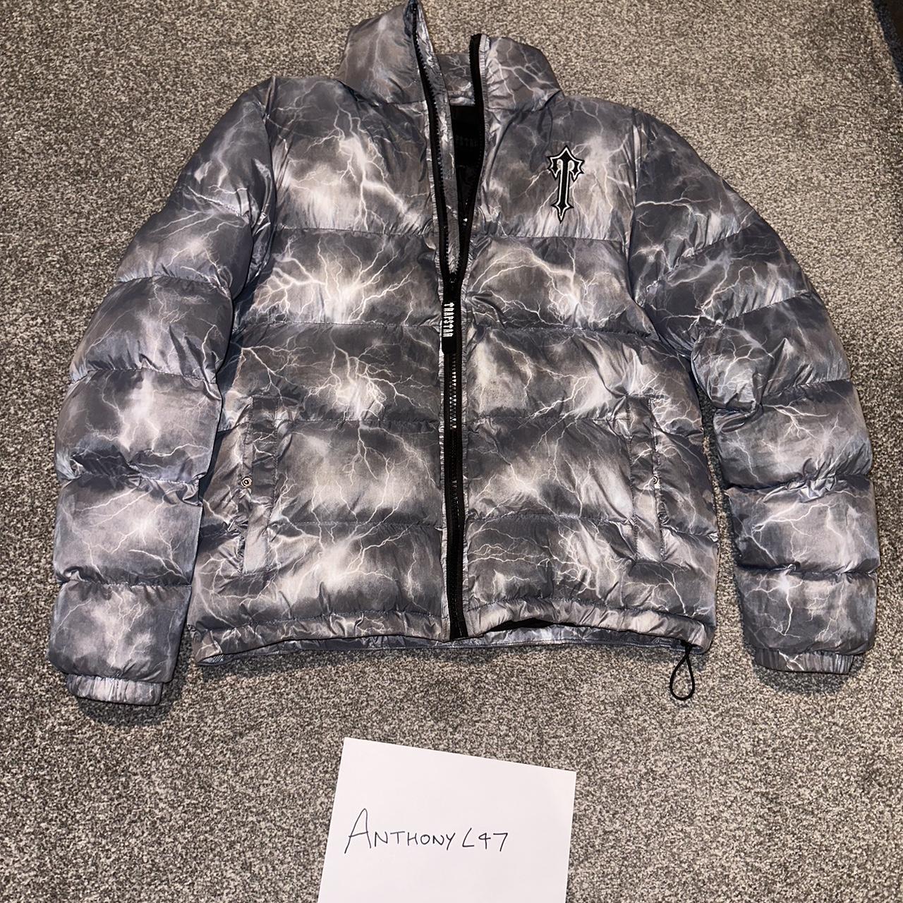 Trapstar Lightning Puffer Coat ⚡️ Size S Worn a... - Depop