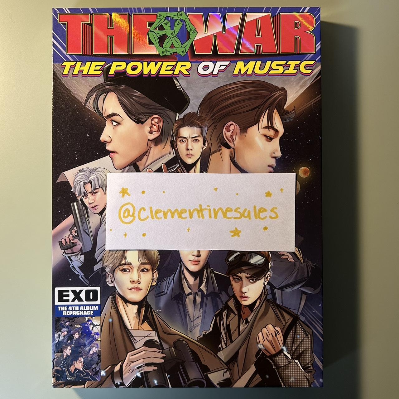 EXO The War: The Power of Music - Repackaged... - Depop