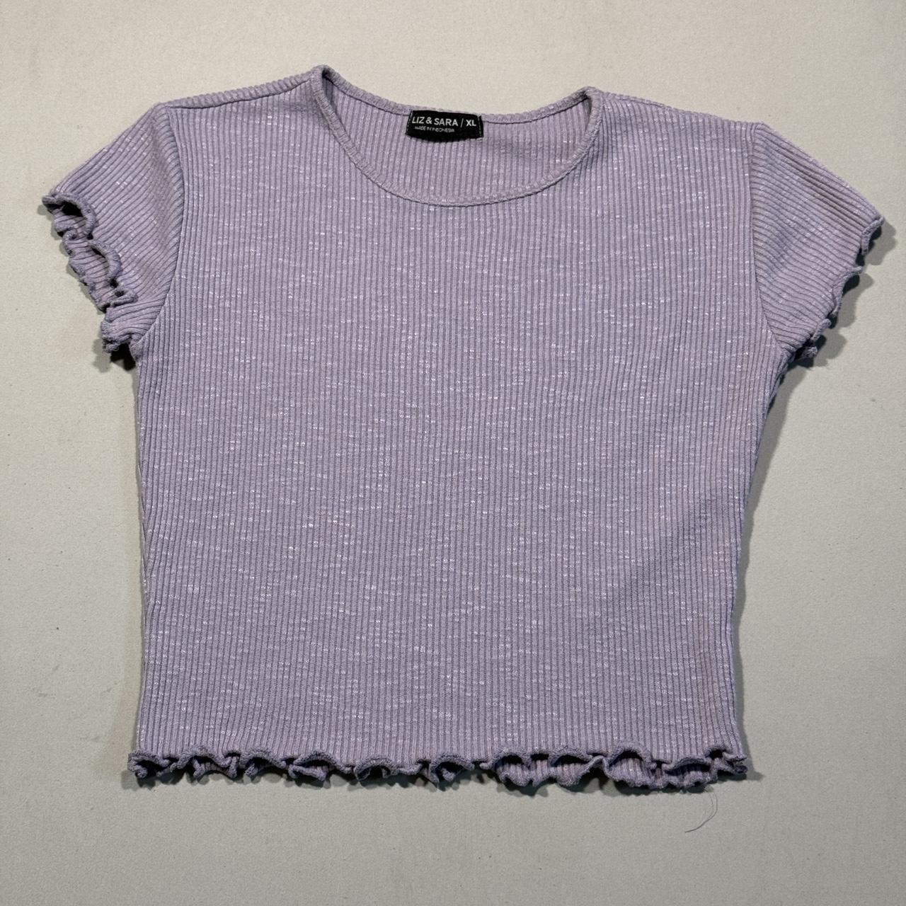 Vintage Liz and Sarah crop top. This shirt is great... | Depop