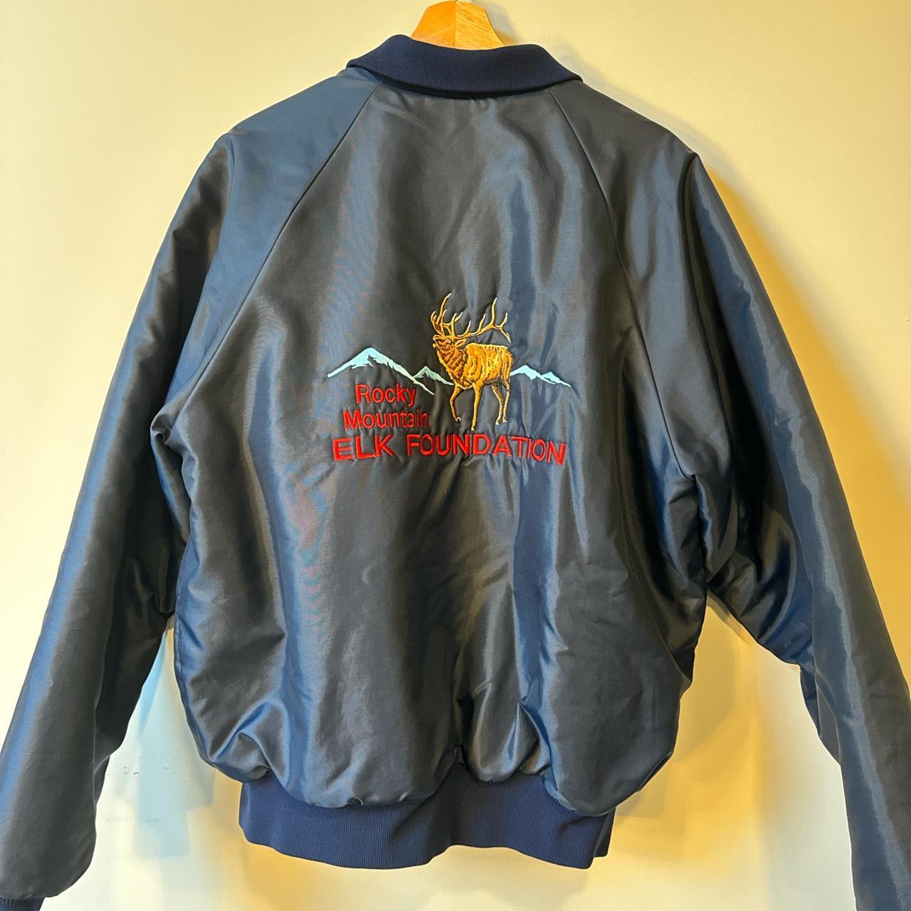 Vintage Rocky Mountain elk foundation jacket Size... - Depop
