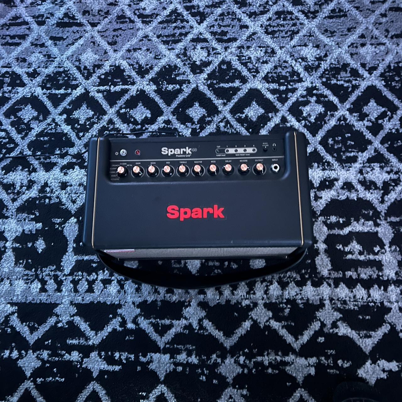 Brand New Spark Amp WITH PEDAL and case MP: Amp:... - Depop