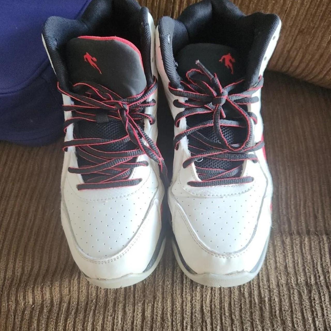 And1 Maverick Basketball Shoes White/Red Men’s Size 8.5 - Depop