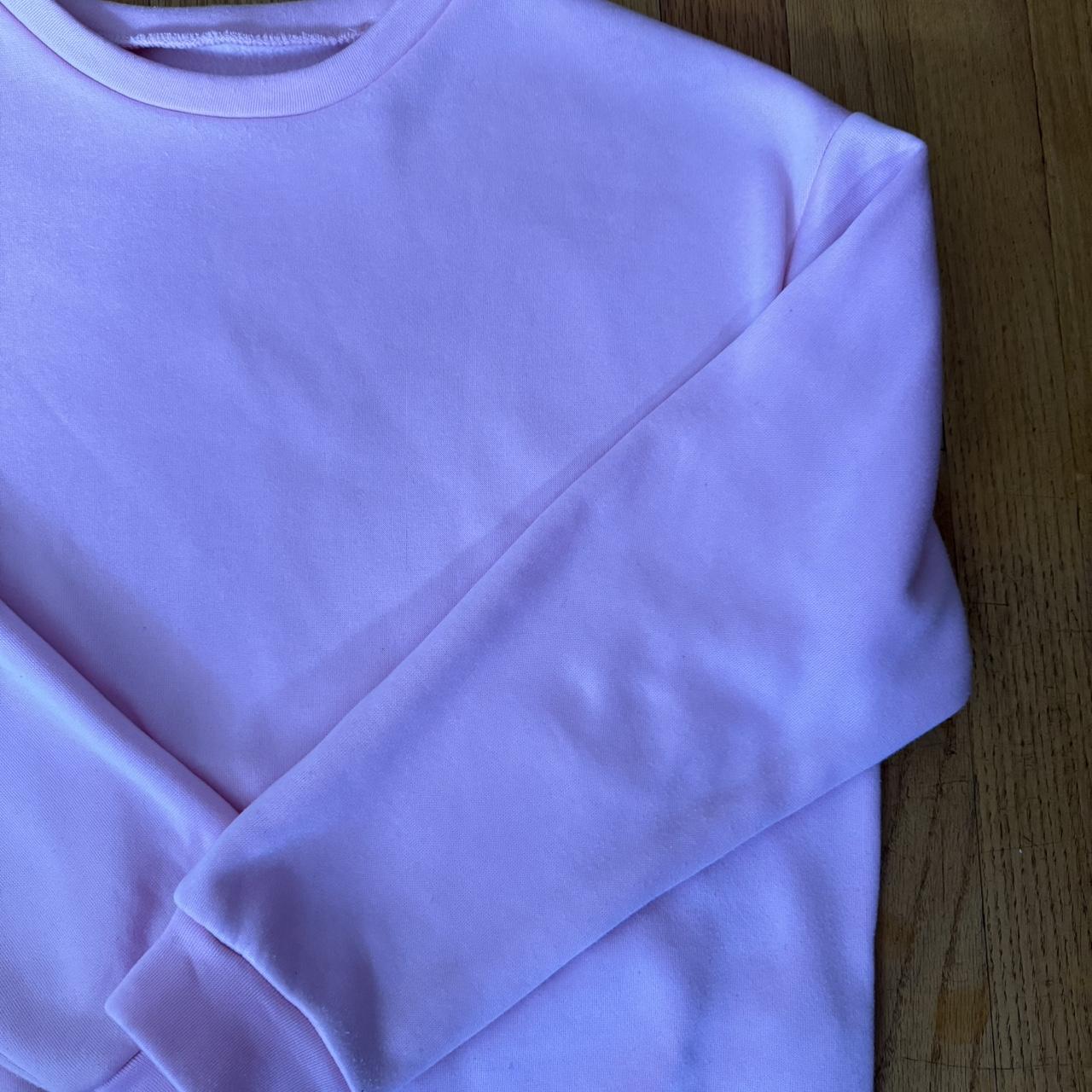 Light pink crew neck sweatshirt - Depop