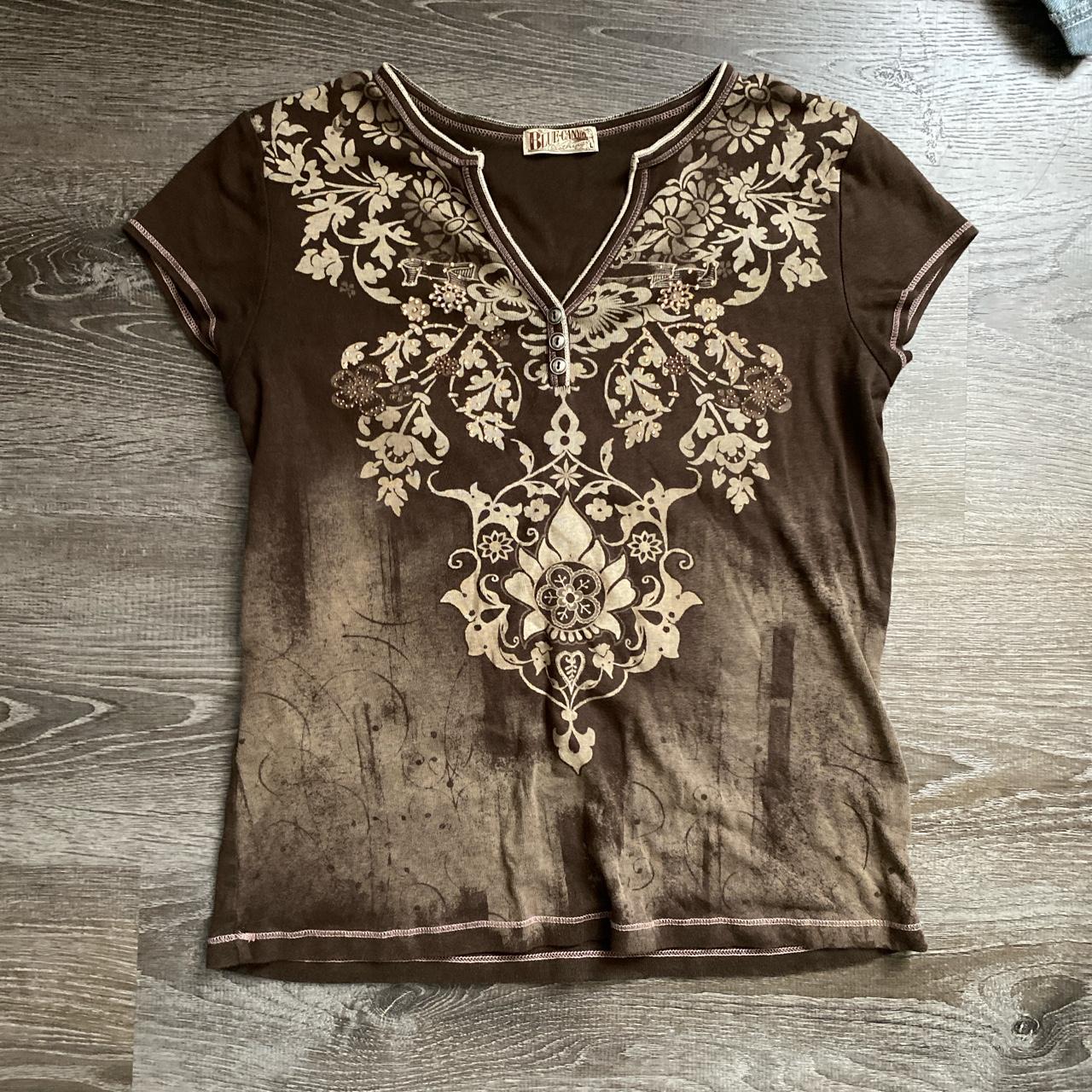 Blue Canyon clothing brand size large grunge... - Depop