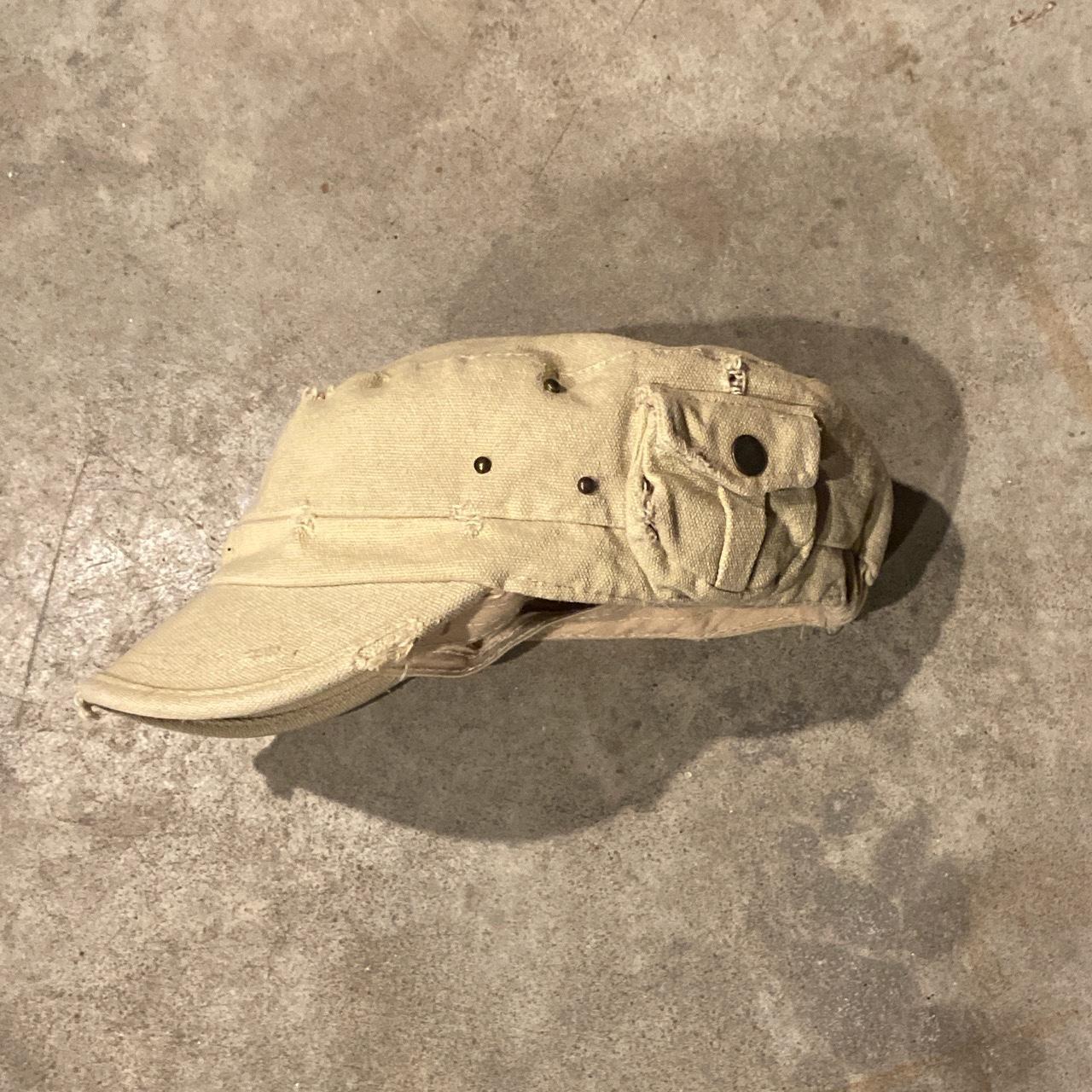 y2k cargo grunge punk cadet hat Pocket can actually... - Depop