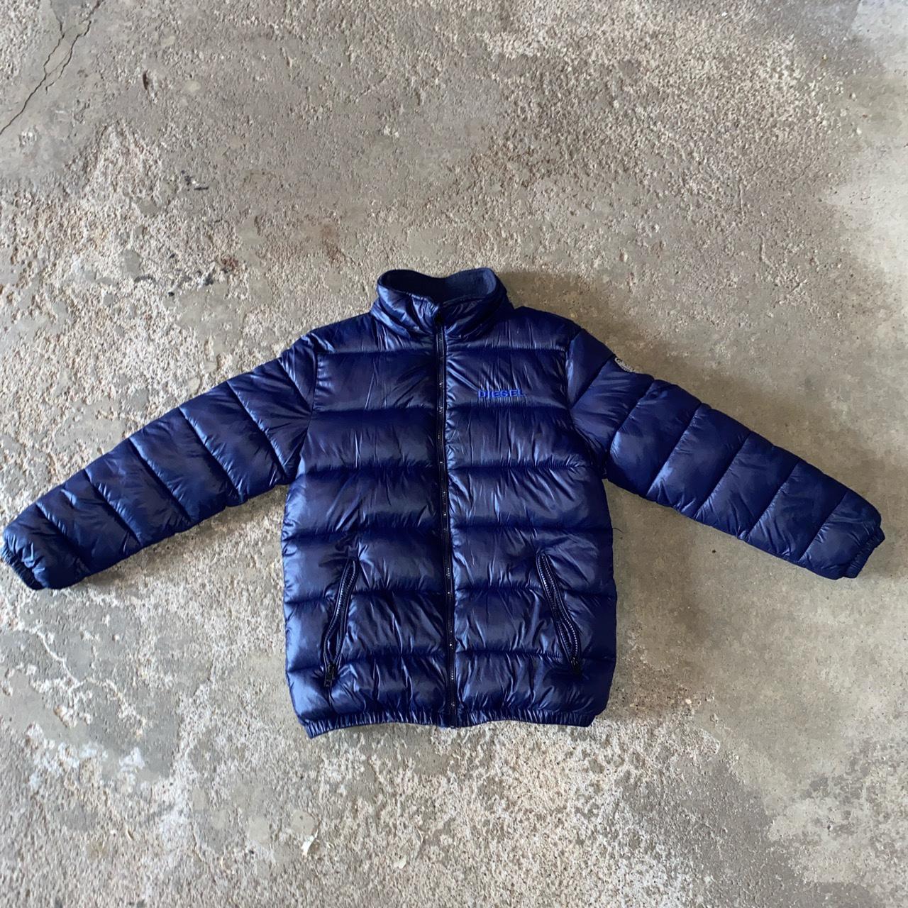Diesel drill puffer jacket condition is as shown in... - Depop