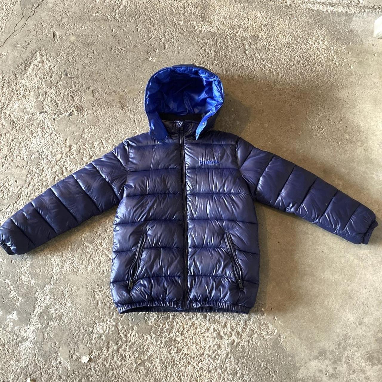 Diesel drill puffer jacket condition is as shown in... - Depop