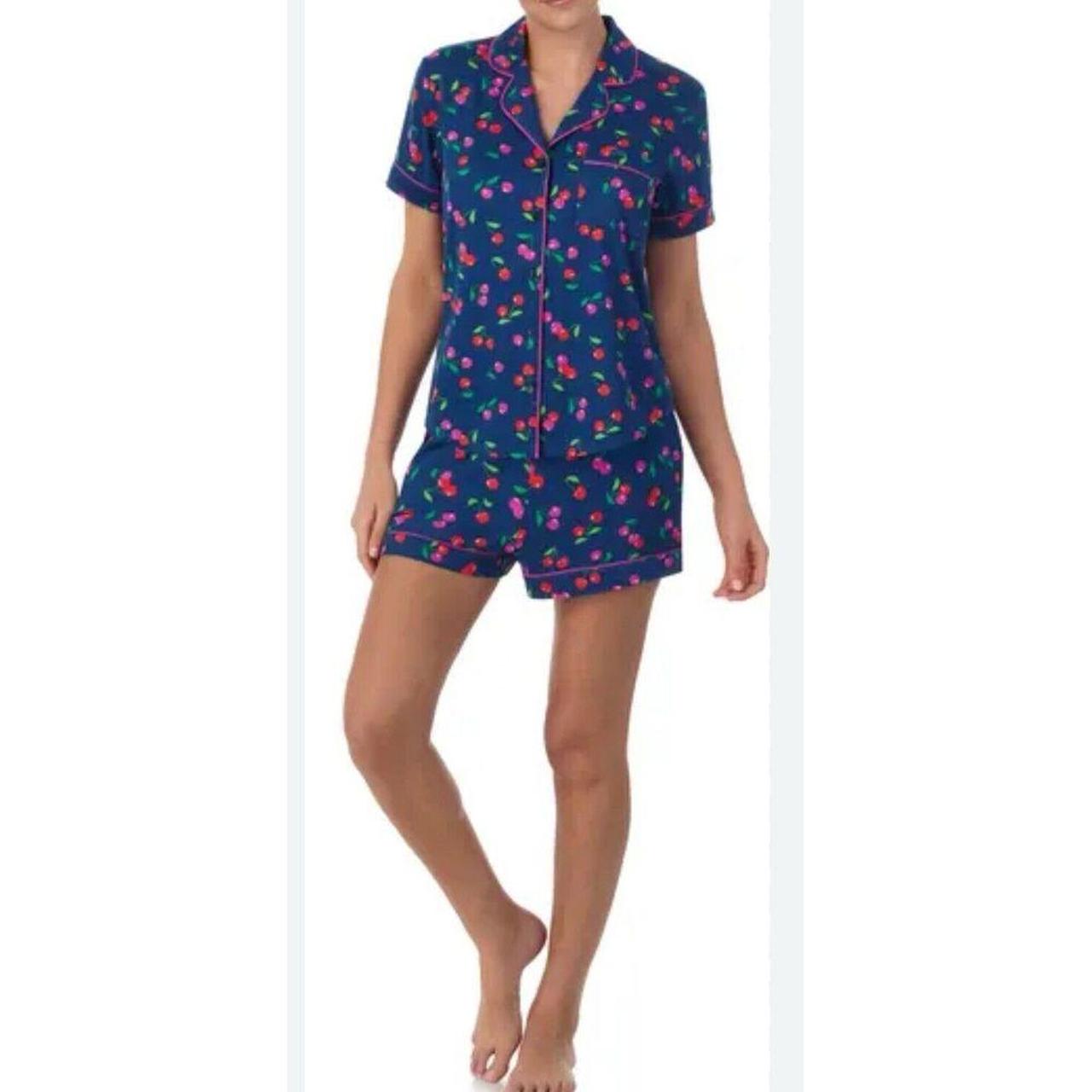 Kate Spade Cherries Print Short PJ Set Matching... - Depop