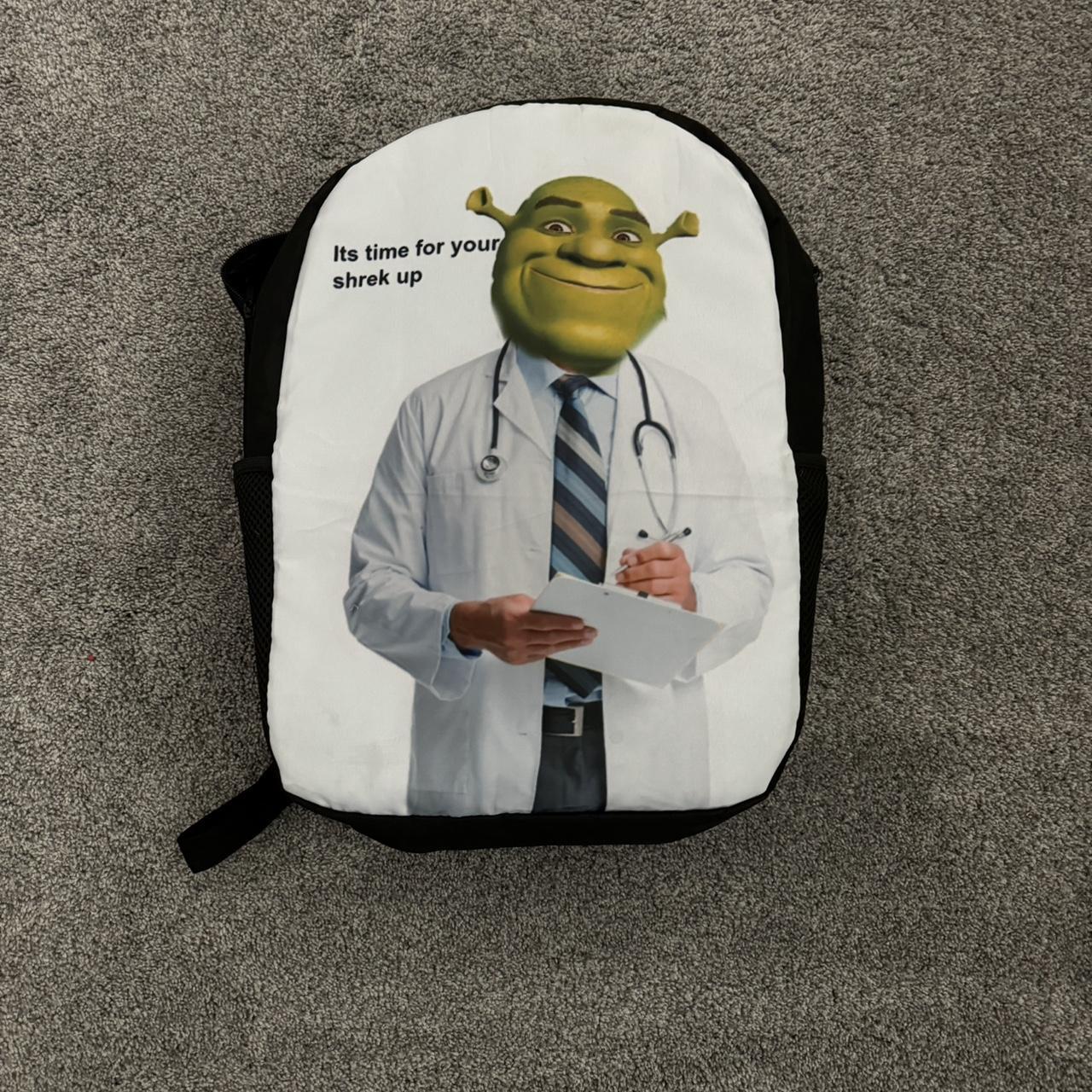 shrek backpack! - Depop