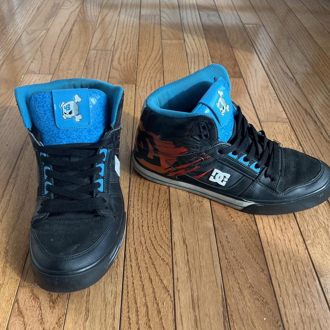 HELLA RARE KEN BLOCK DC SHOES HIGH TOPS SIZE... | Depop