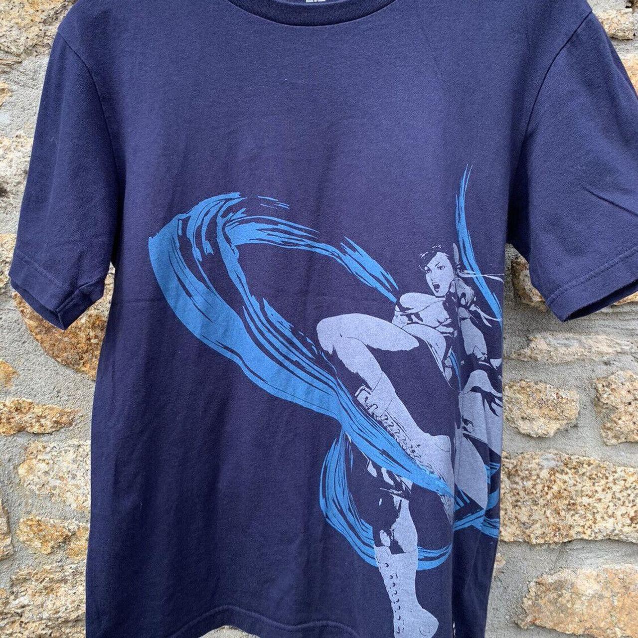 UNIQLO Street Fighter Chun Li T Shirt Capcom Gaming... - Depop