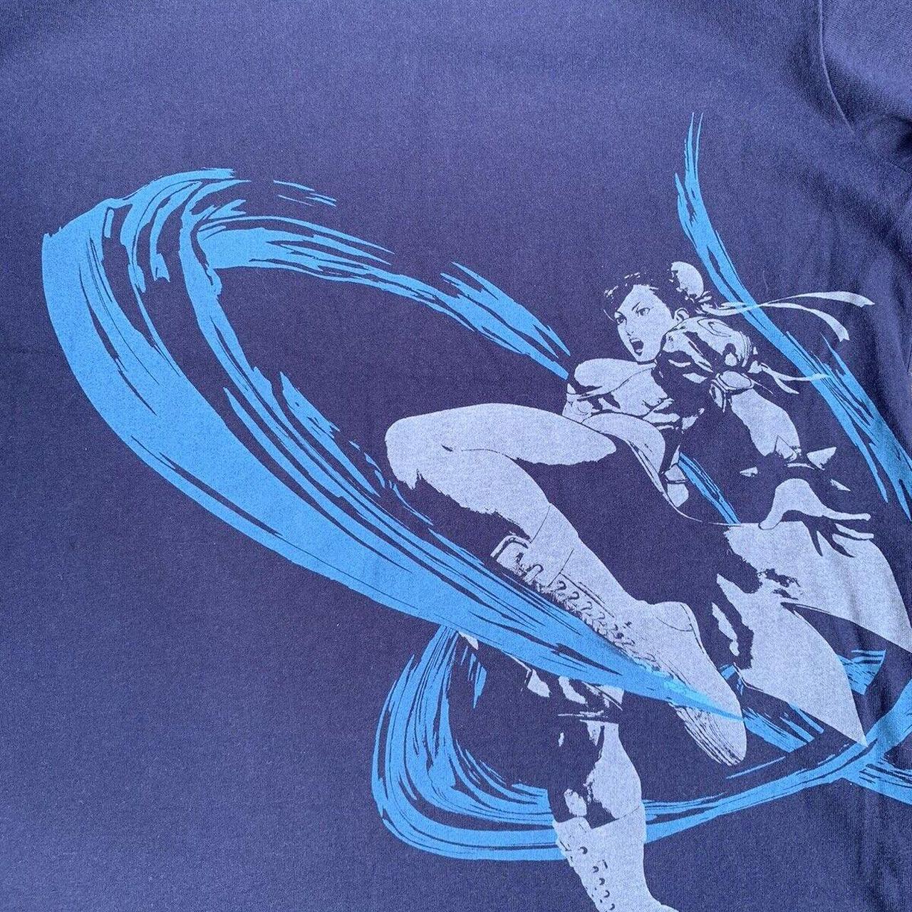 UNIQLO Street Fighter Chun Li T Shirt Capcom Gaming... - Depop