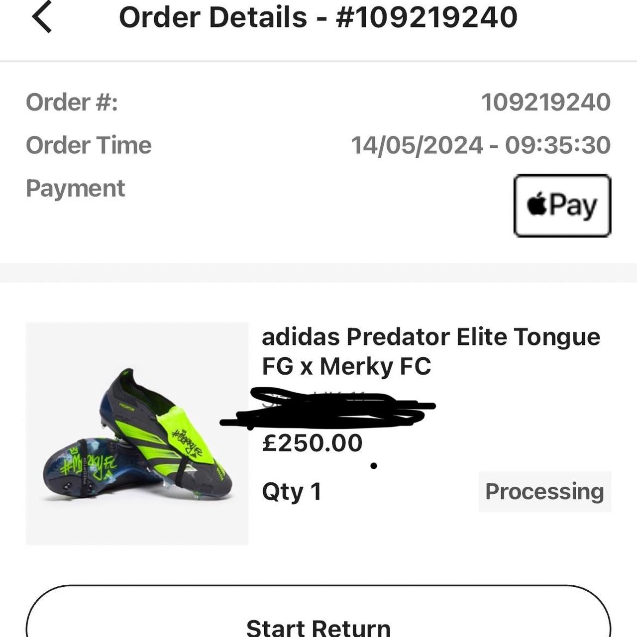 adidas predator x stormzy - Depop