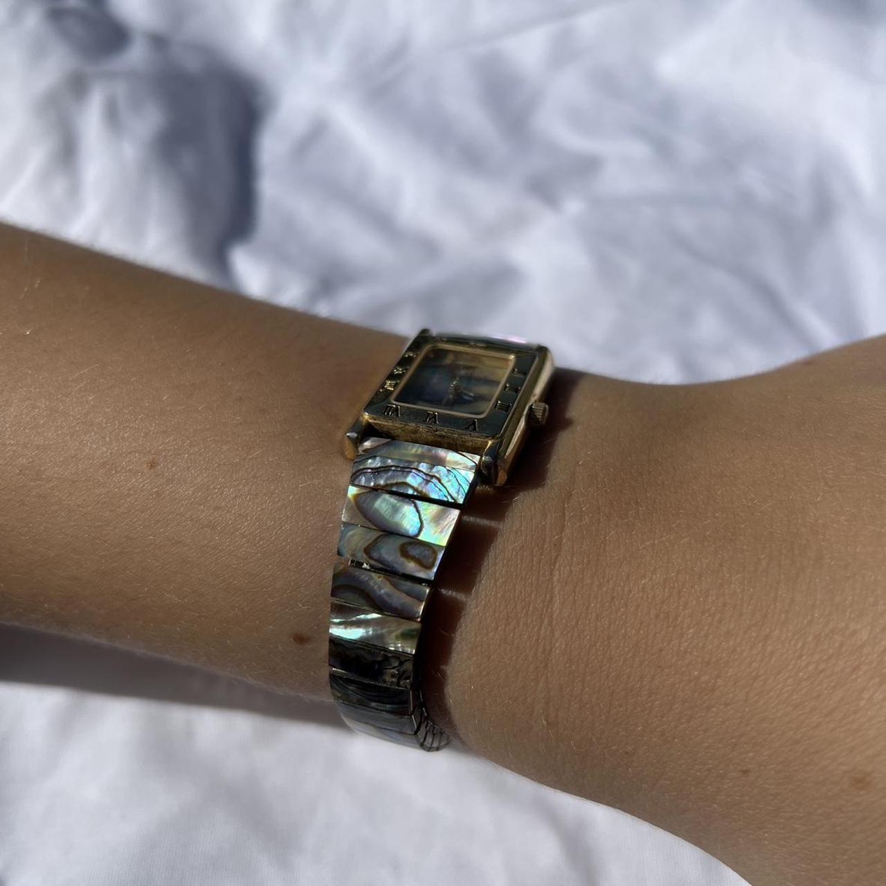 Vintage abalone shell watch! Always and forever... - Depop