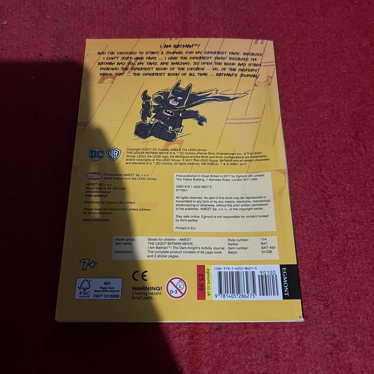 DC LEGO Batman activity journal Good condition... - Depop