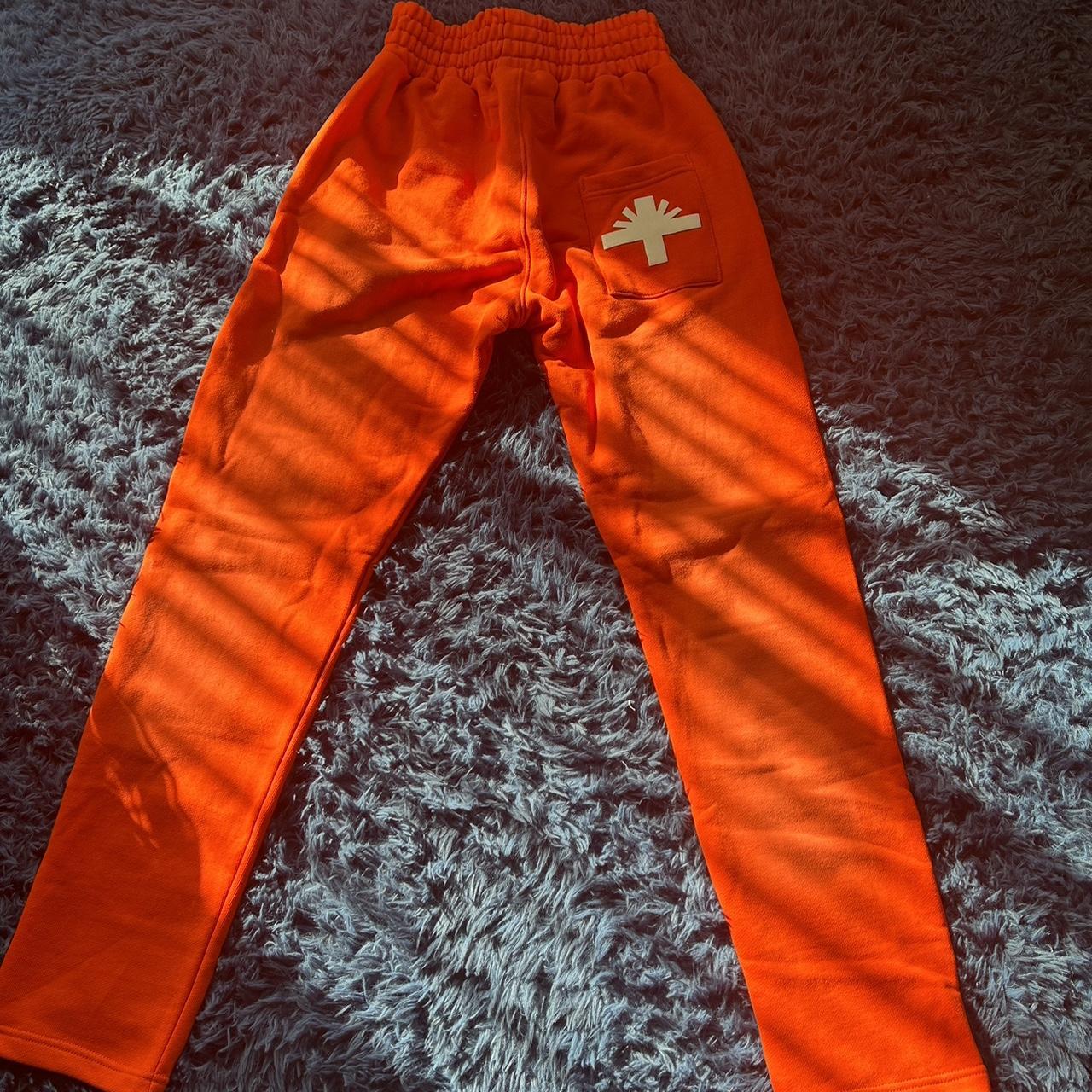Vertebrae sweat pants size XL can fit a medium... - Depop