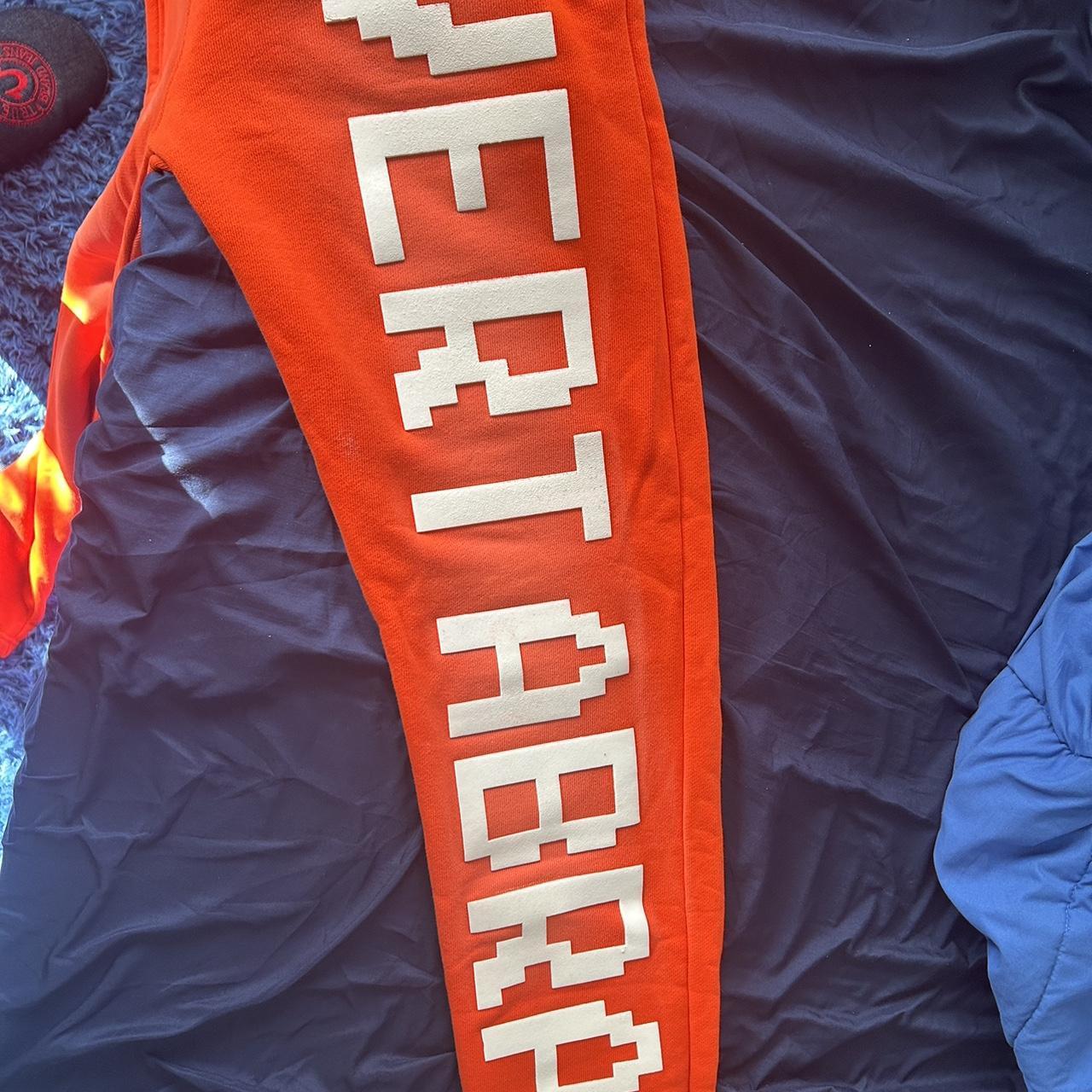 Vertebrae sweat pants size XL can fit a medium... - Depop