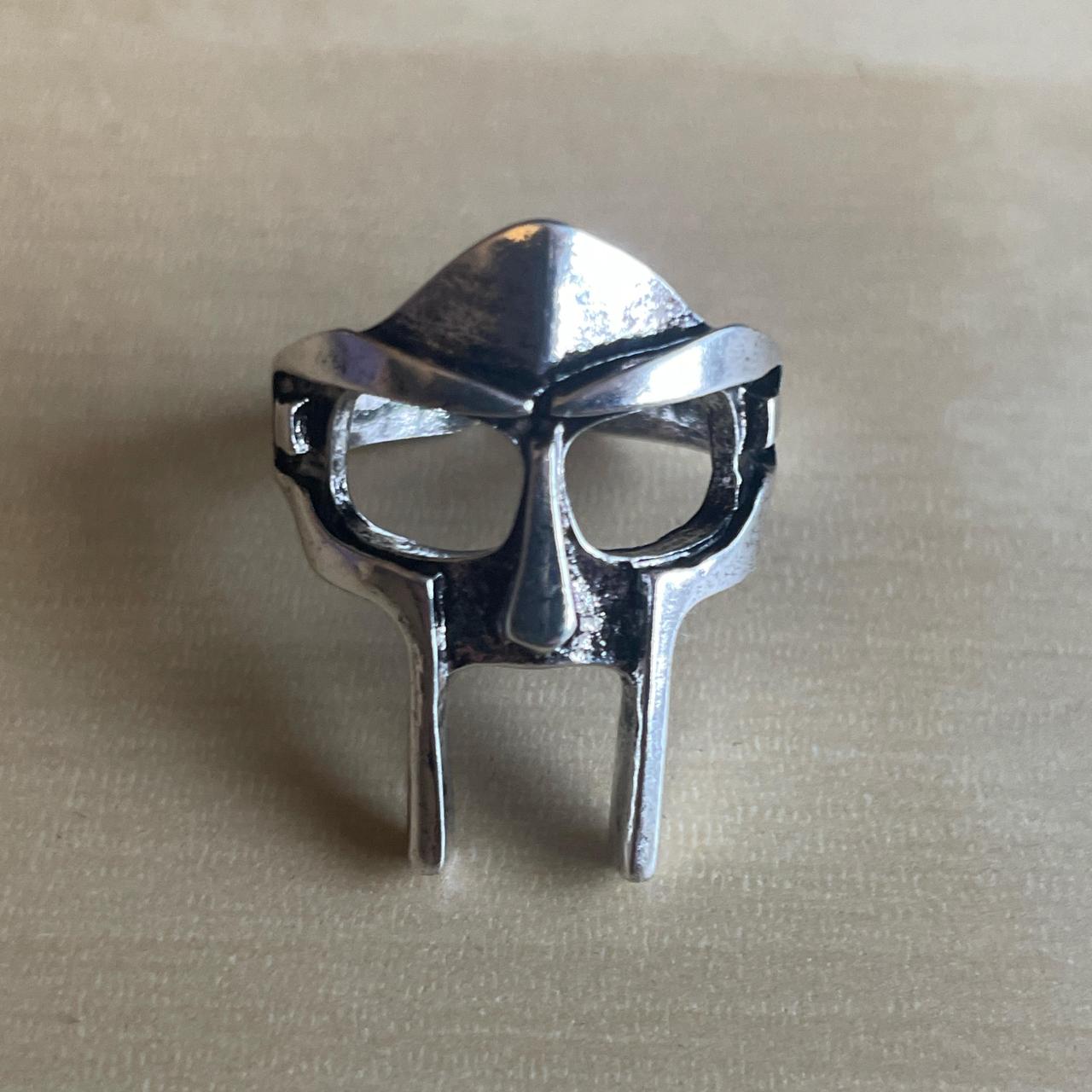 MF DOOM Mask Ring Adjustable Size To Fit Everyone - Depop