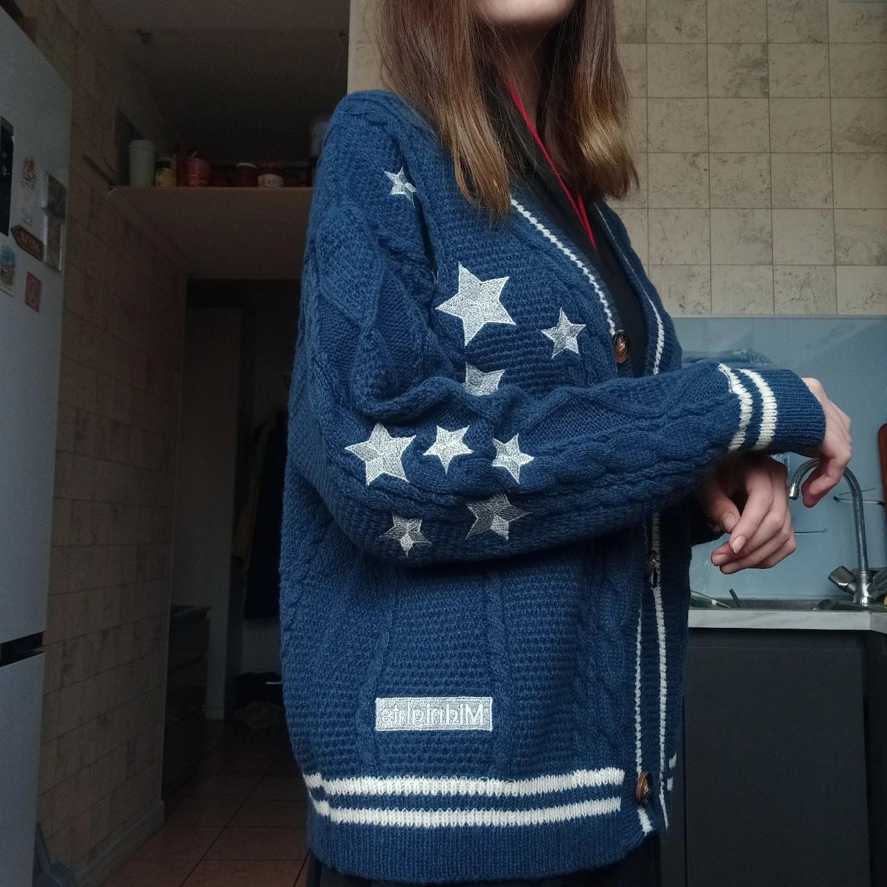 Tay Beige Star Lor Embroidery Cardigans Luxury Woman... - Depop