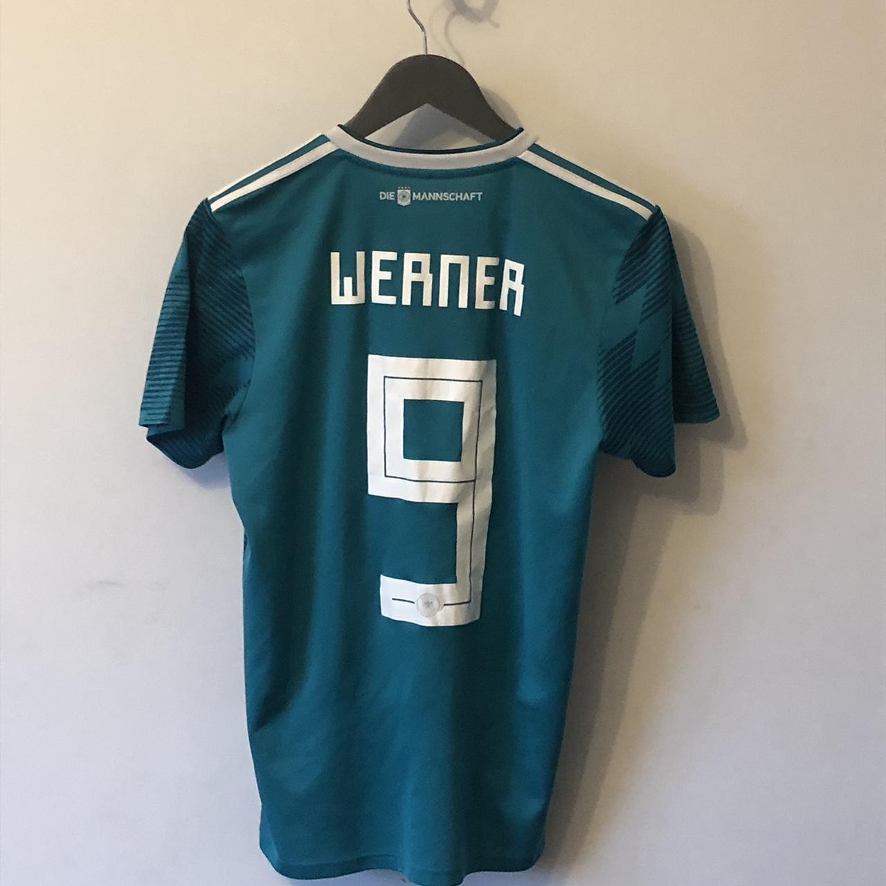 2018 Germany away shirt - Werner 9 8/10 condition - Depop