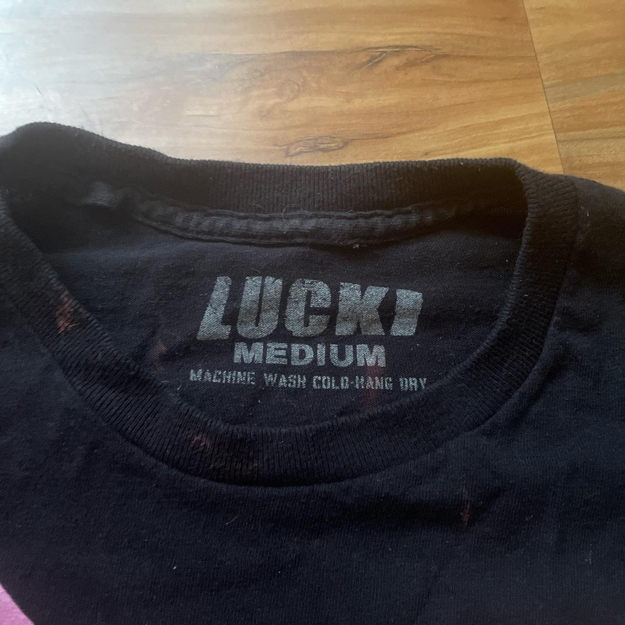 Lucki tour merch FLM Tour w/ eem triplin Size:... - Depop