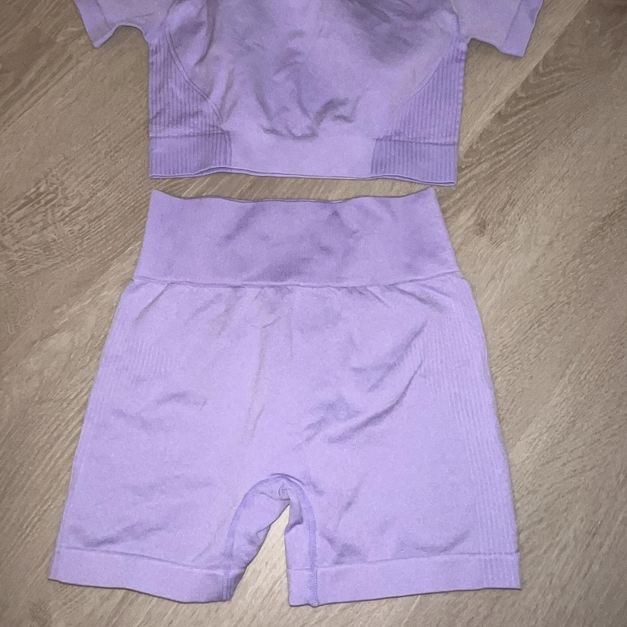XS / SMALL WORKOUT SET - never worn - stretchy and... - Depop