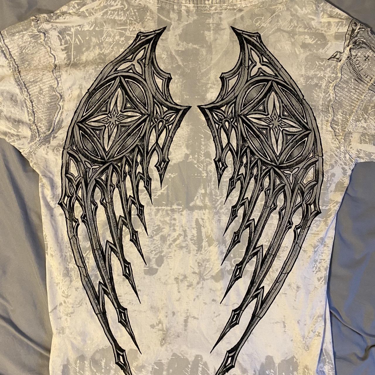 Hella fire affliction tee Size... - Depop