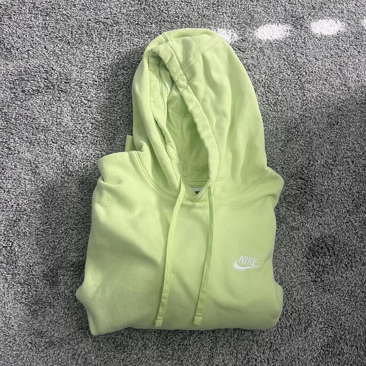 Neon Men’s Large Nike Hoodie - Depop