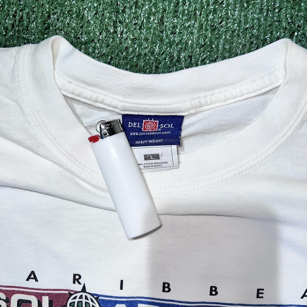 Del Sol - Puerto Rico white graphic t-shirt size - L - Depop