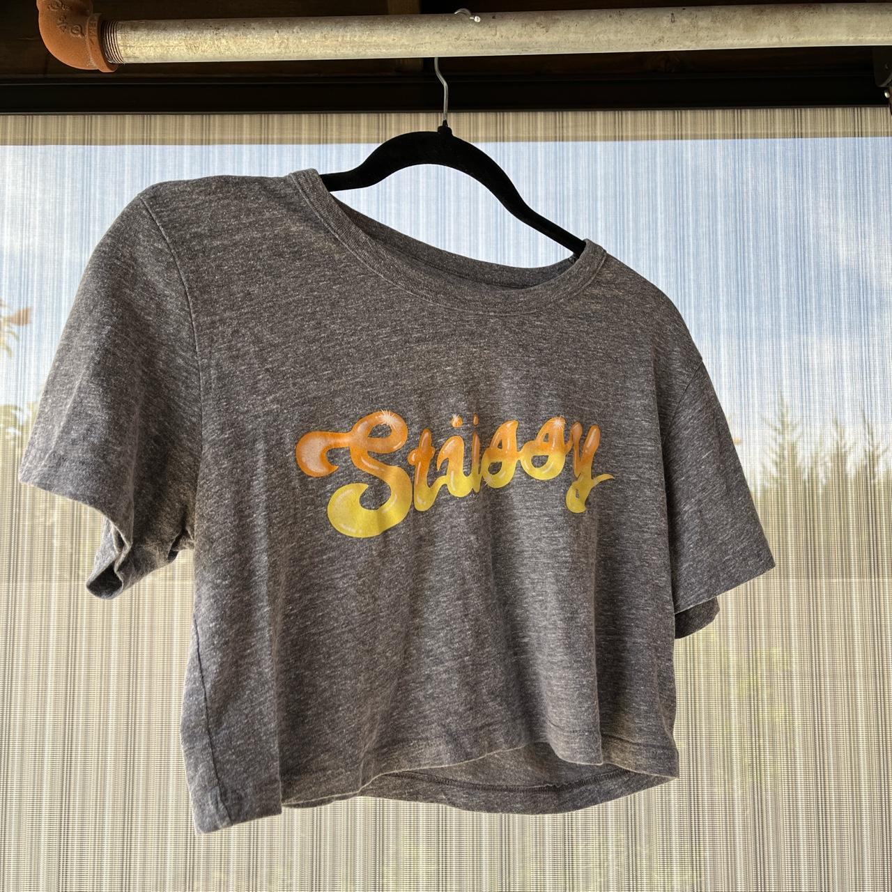 Stussy Crop Top - Depop