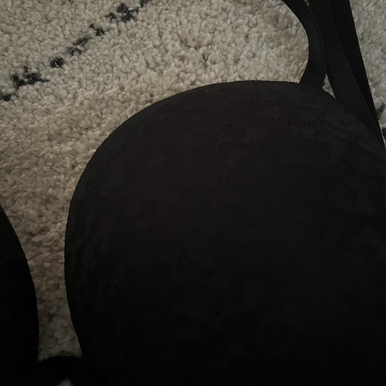 vs black cheetah print push up bra size... - Depop