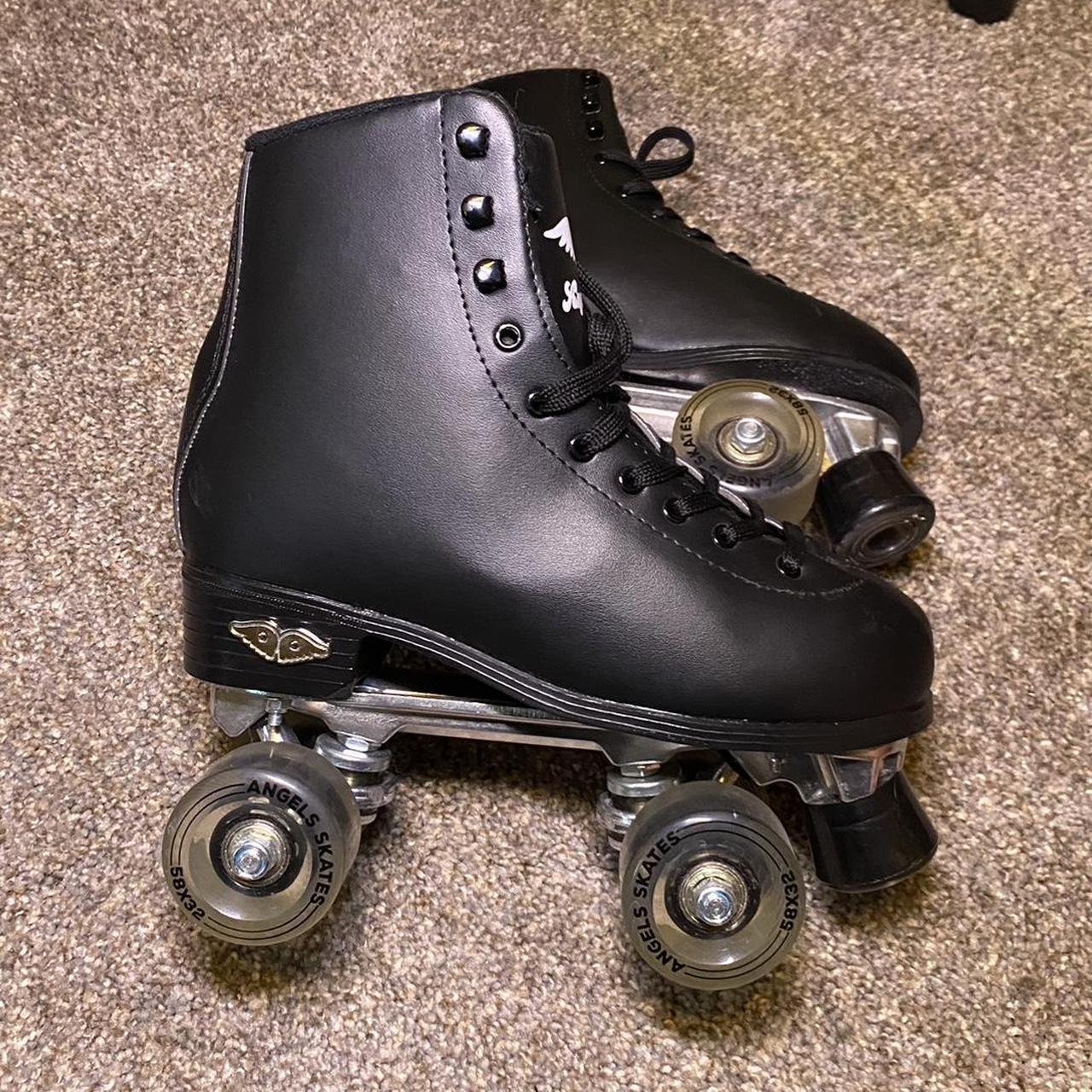 Angel Skate black roller skates!! Only used like... - Depop