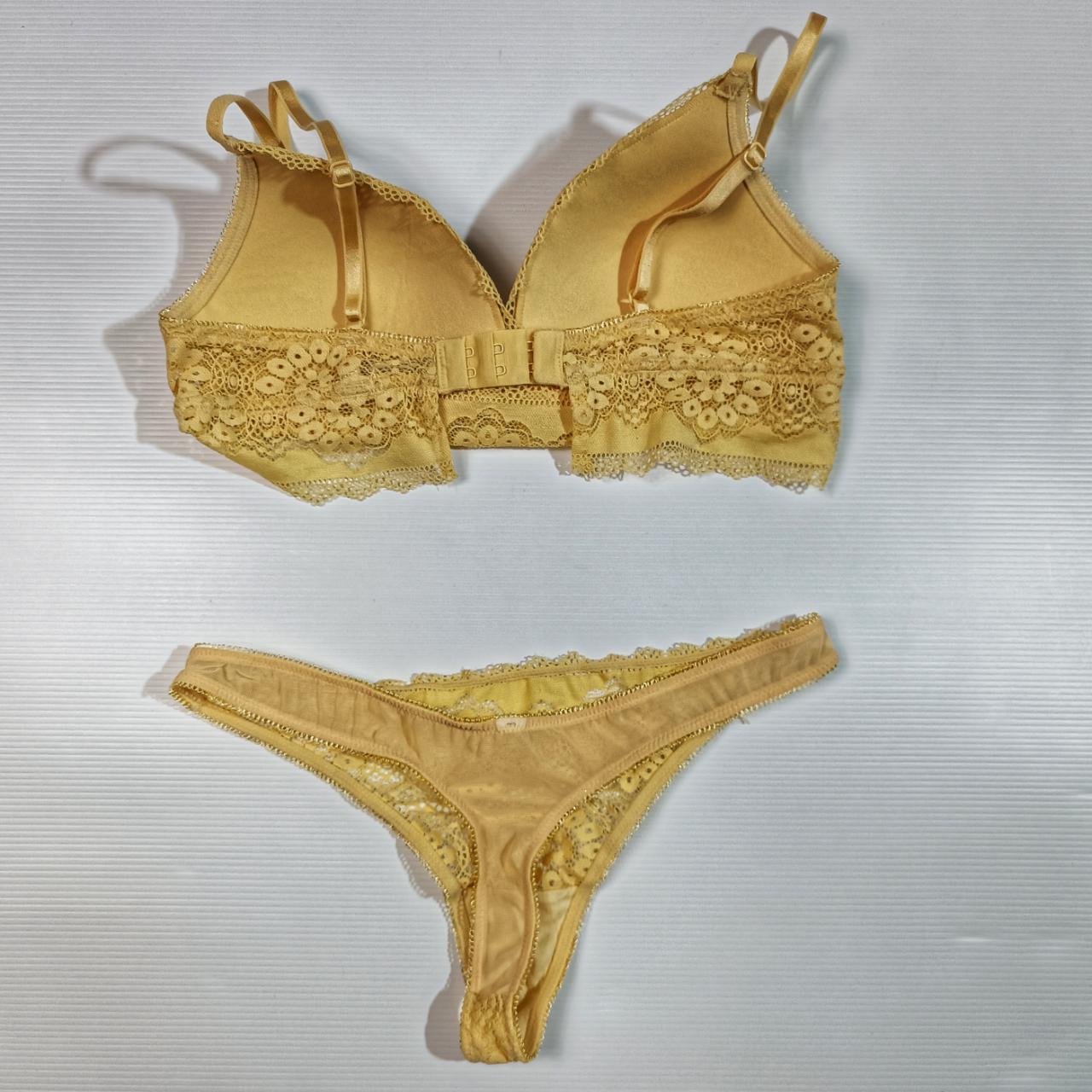 Lily Loves Bra & G-String Set Size 10 Combine Items... - Depop