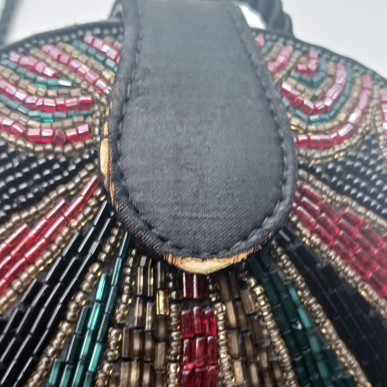 Vintage Bob Mackie Beaded Handbag. Flaws shown in... - Depop