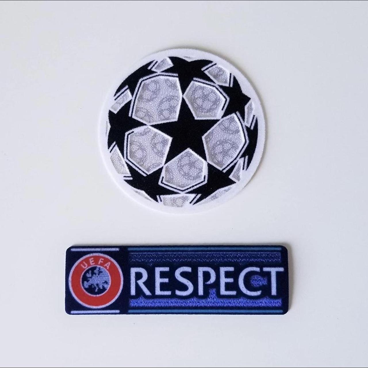 UEFA Champions League Iron On Patch - Soccer Ball... - Depop